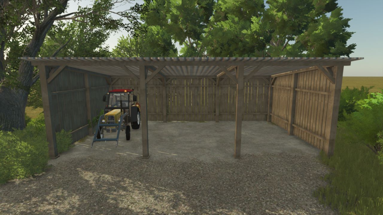 FS25 Shed V1.0.0.0 Mod - Farming Simulator 25