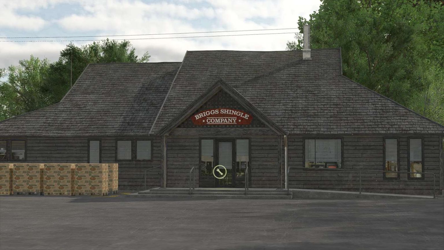 FS25 Shingle Factory v1.0.0.0 Mod - Farming Simulator 25