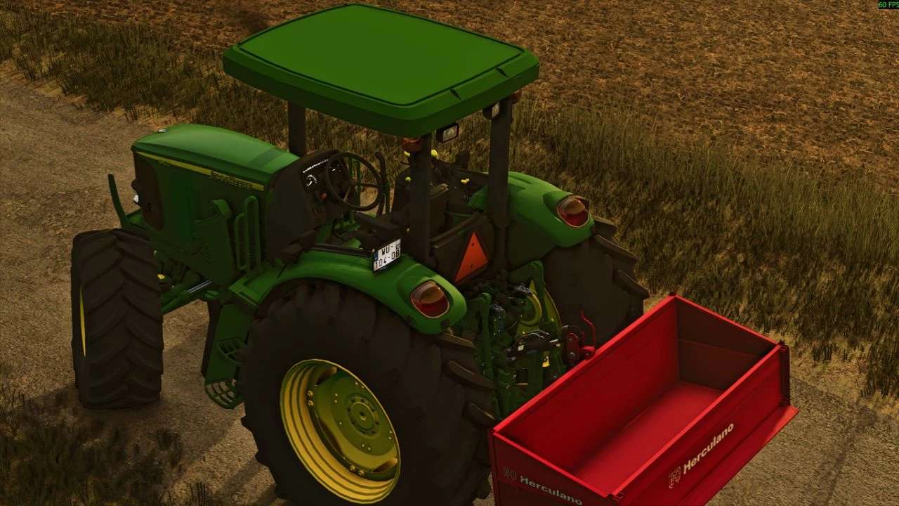 FS25 Transport box 3 points Herculano v1.0.0.0 Mod - Farming Simulator 25