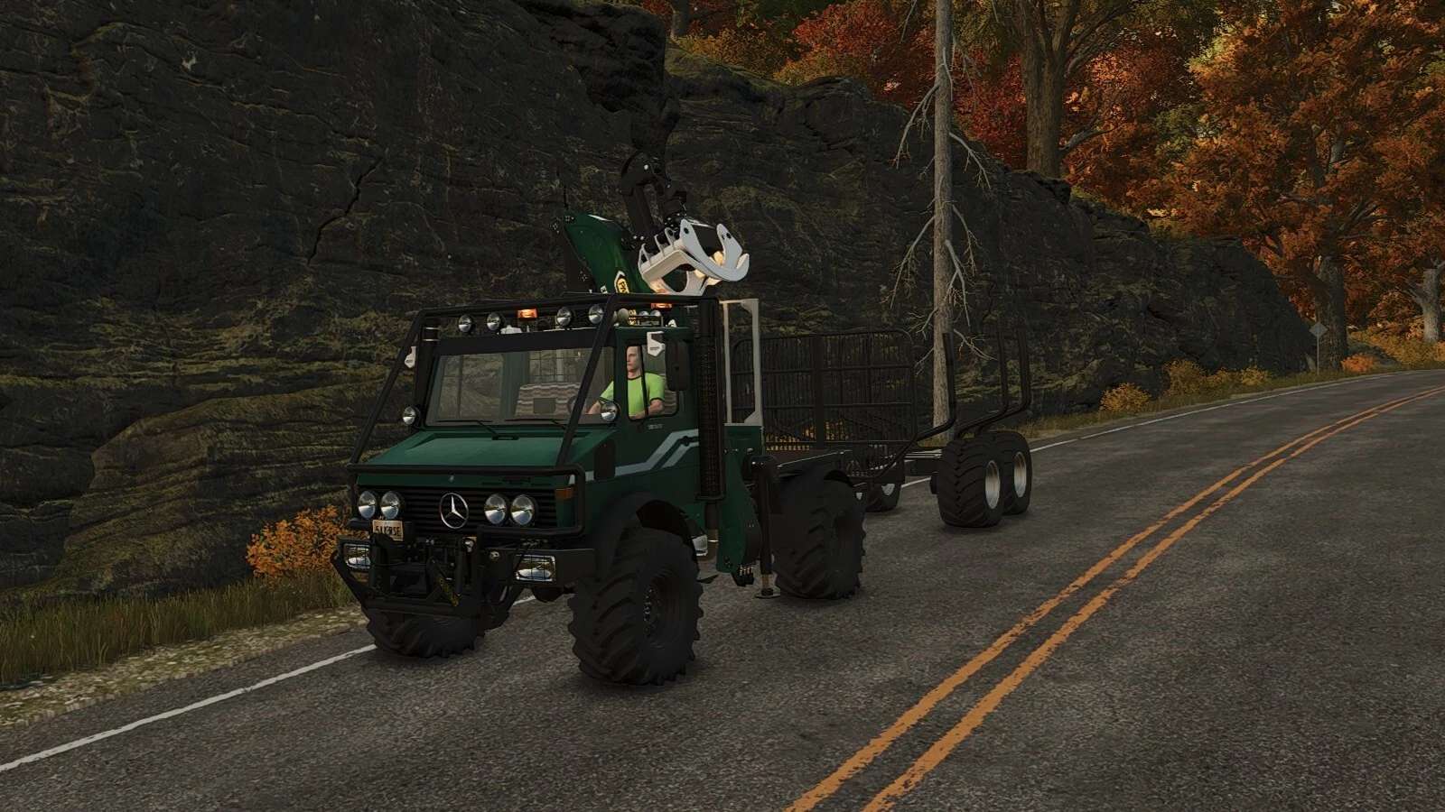 FS25 Unimog U1250, U1450, U1650 v1.0.0.0 Mod - Farming Simulator 25