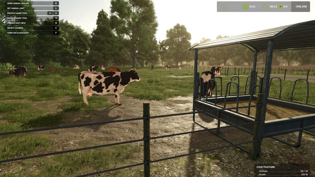 FS25 Control animal pen capacity V1.0.0.0 Mod - Farming Simulator 25