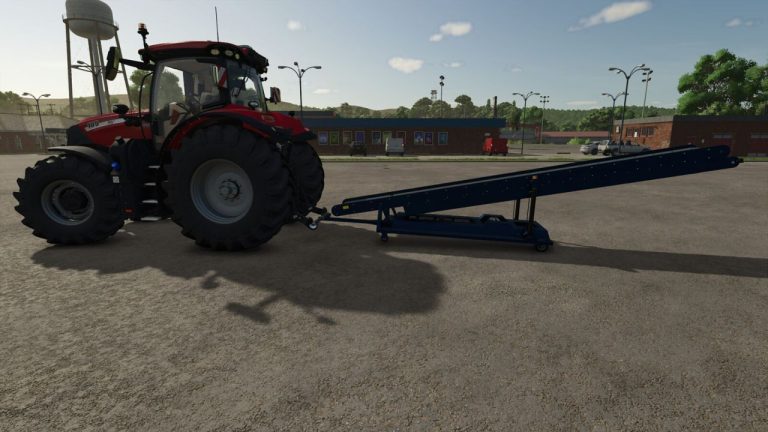 FS25 Electric Conveyor Belt V1.0.0.0 Mod - Farming Simulator 25