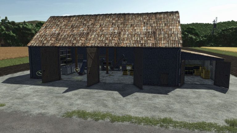FS25 Italian Oil Mill V1.0.0.0 Mod - Farming Simulator 25