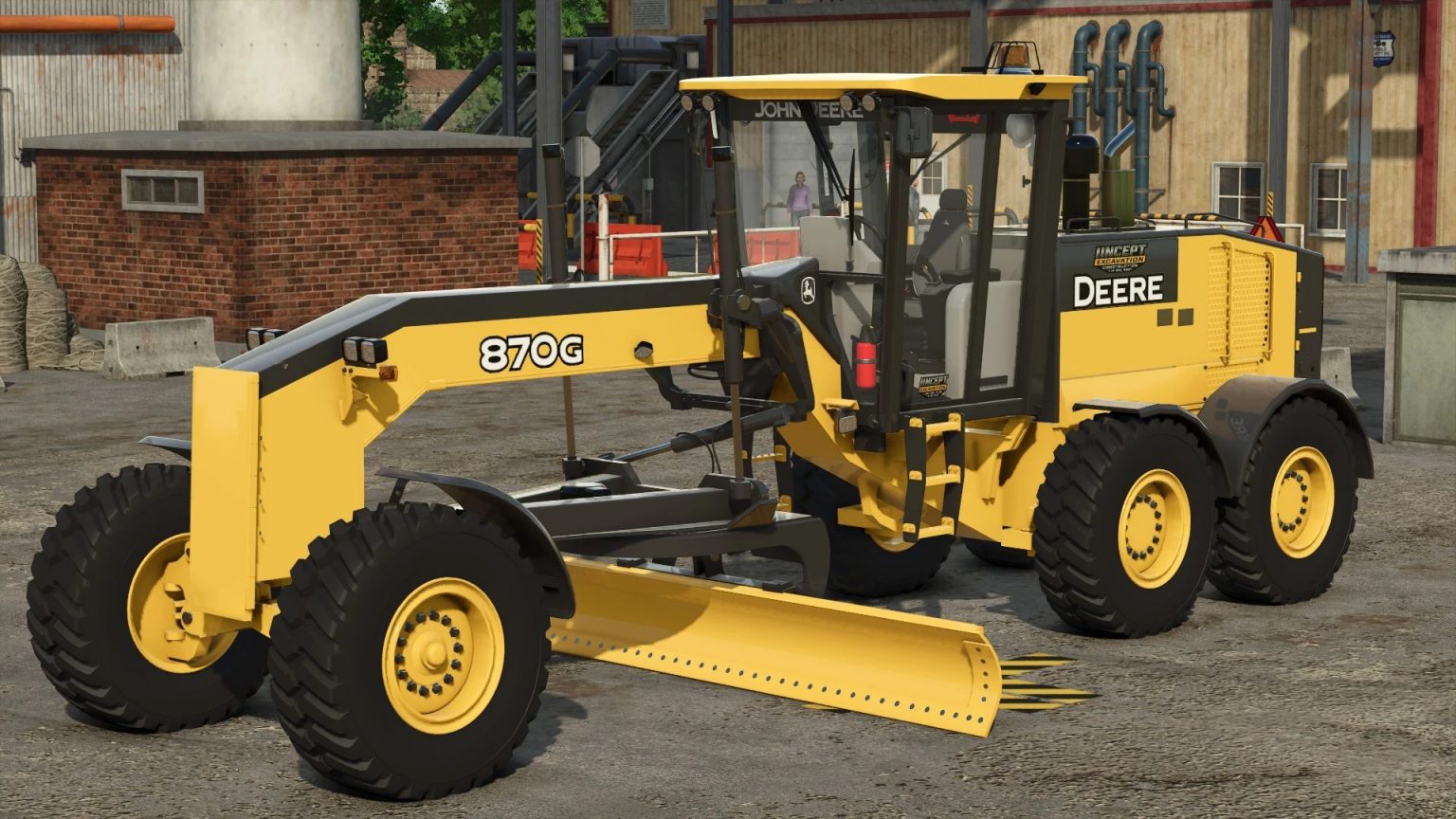 FS25 John Deere G & D Series Graders v1.0.0.0 Mod - Farming Simulator 25