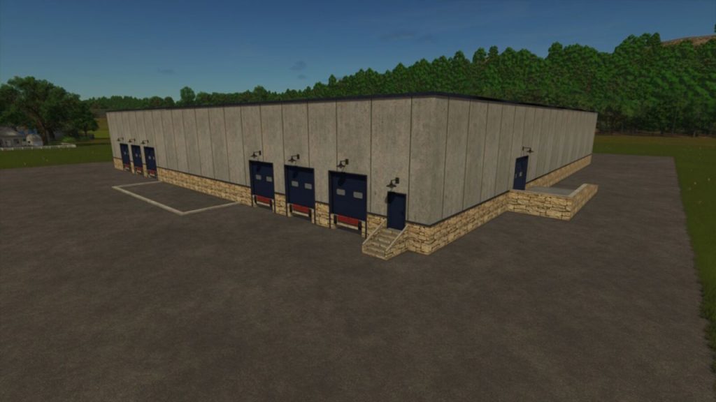FS25 Warehouse Pack V1.0.0.1 Mod - Farming Simulator 25