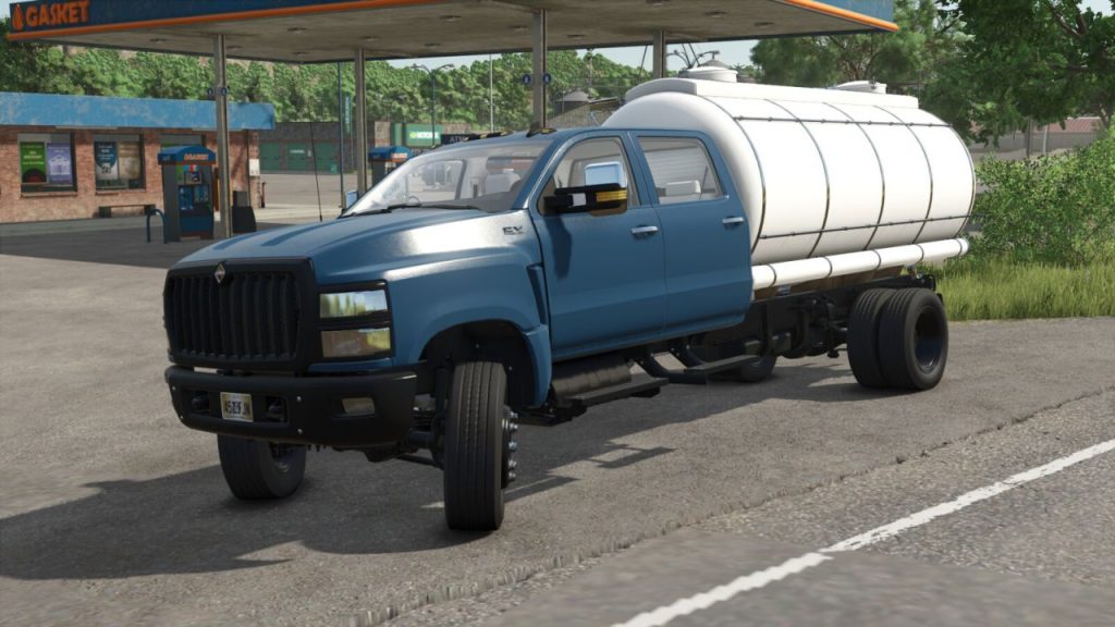 FS25 International CV Series Tanker V1.1.0.0 Mod - Farming Simulator 25