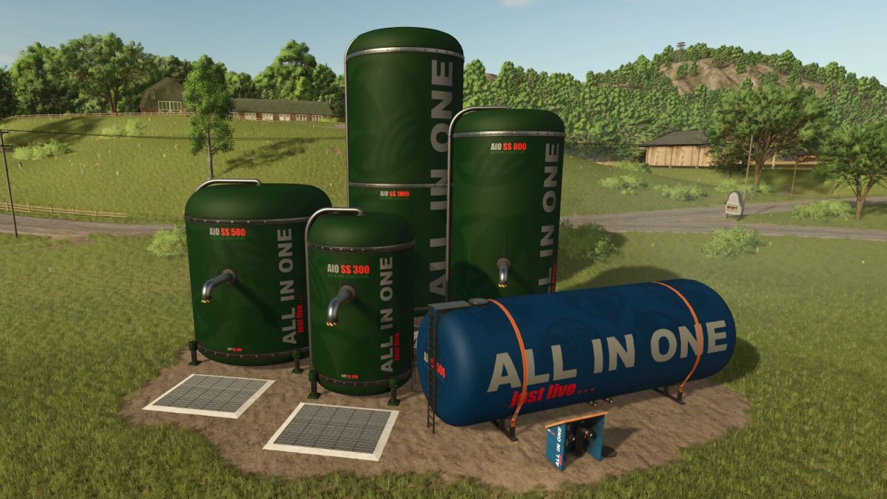 FS25 ALL-IN-ONE Silosystem V1.0.0.0 Mod - Farming Simulator 25