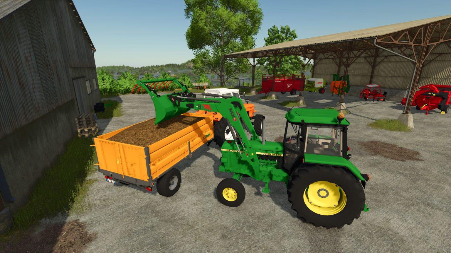 FS25 MX T408 / FL80 V1.0.0.0 Mod - Farming Simulator 25