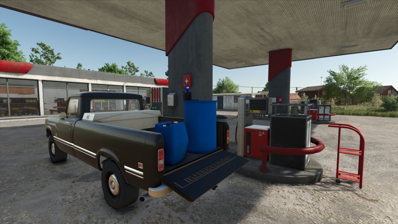 FS25 Portable Diesel Tank V1.0.0.0 Mod - Farming Simulator 25