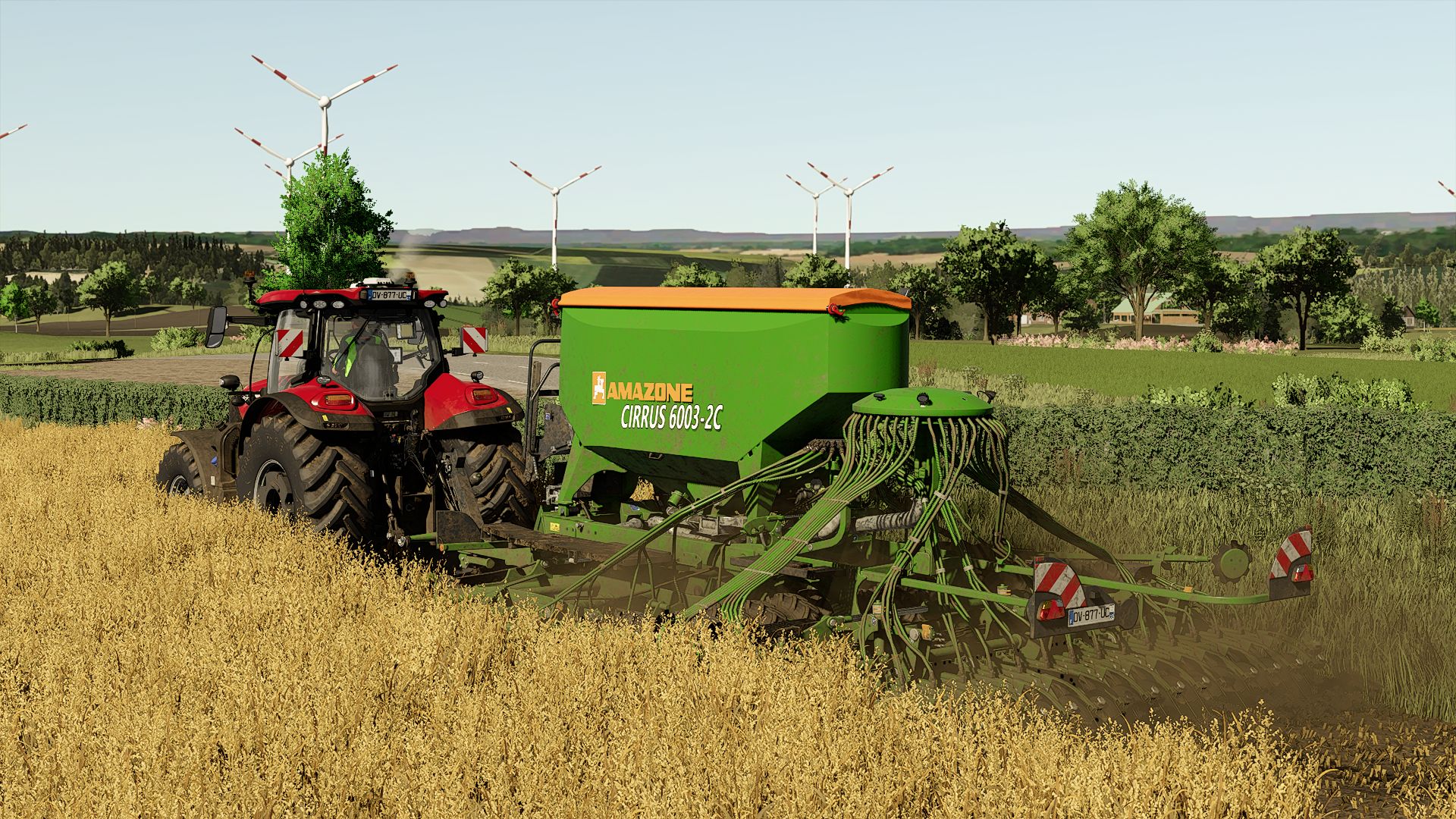 FS25 Amazone Cirrus 6003-2C V1.0.0.0 Mod - Farming Simulator 25