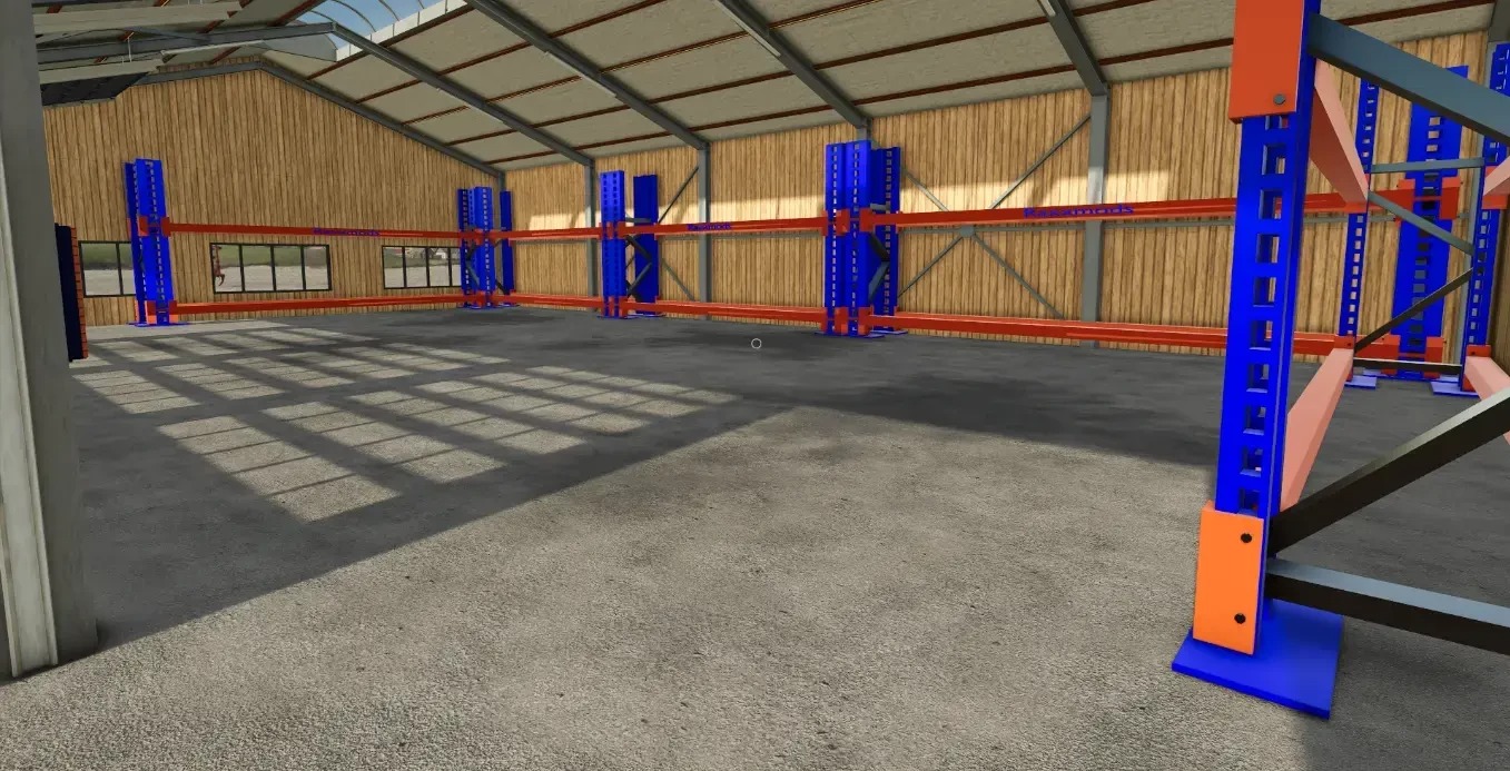FS25 AustriaModding Modern Shed v1.1.0.2 Mod - Farming Simulator 25