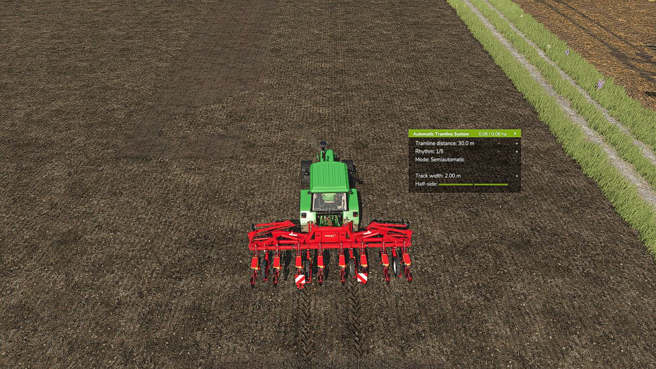 FS25 Automatic Tramline System V1.3.0.0 Mod - Farming Simulator 25