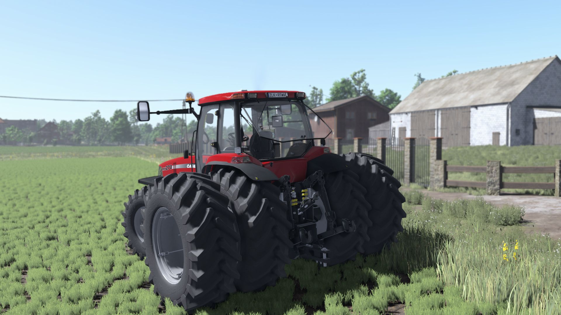 FS25 Case IH MX Magnum EU V1.5.0.0 Mod - Farming Simulator 25