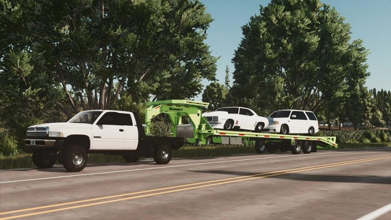 FS25 Diamond C FMAX210 40′ Gooseneck Trailer V2.0.0.0 Mod - Farming ...
