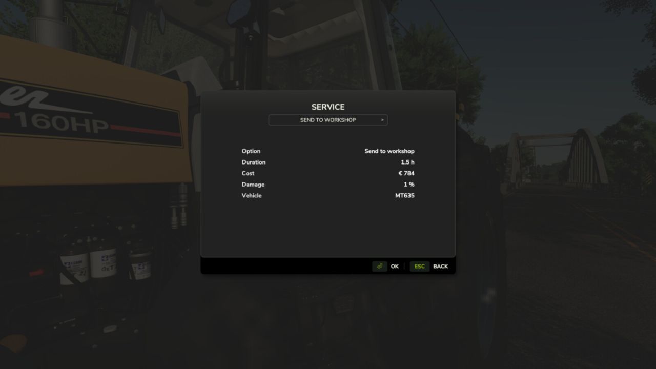 FS25 Extended Vehicle Maintenance V1.0.0.0 Mod - Farming Simulator 25