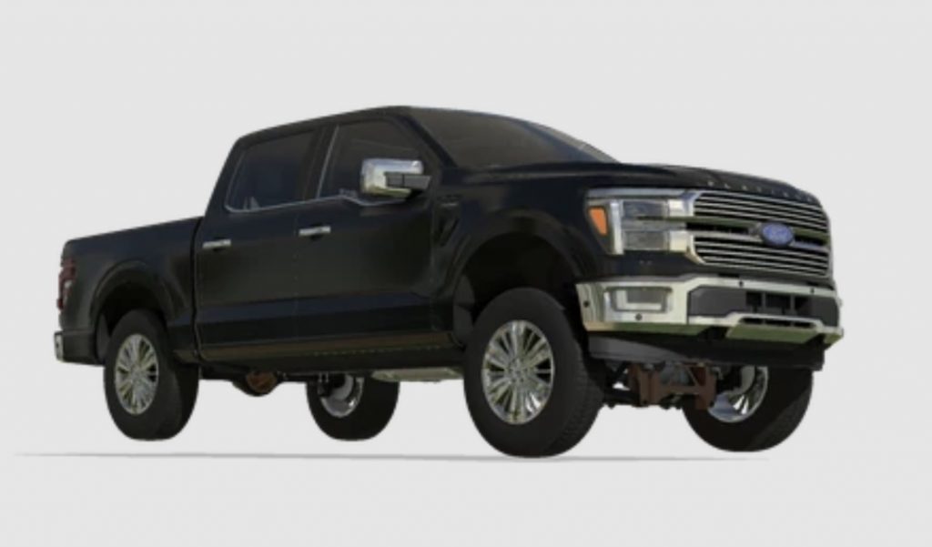 FS25 Ford F150 Hank The Tank v1.0.0.0 Mod - Farming Simulator 25