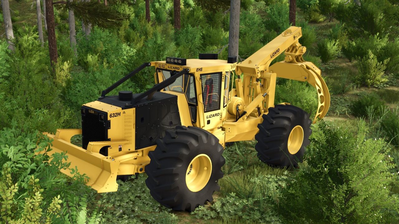 FS25 Lizard 632H V1.0.0.0 Mod - Farming Simulator 25