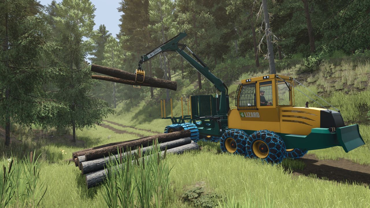 FS25 Lizard LogFlex Series V1.0.5.0 Mod - Farming Simulator 25