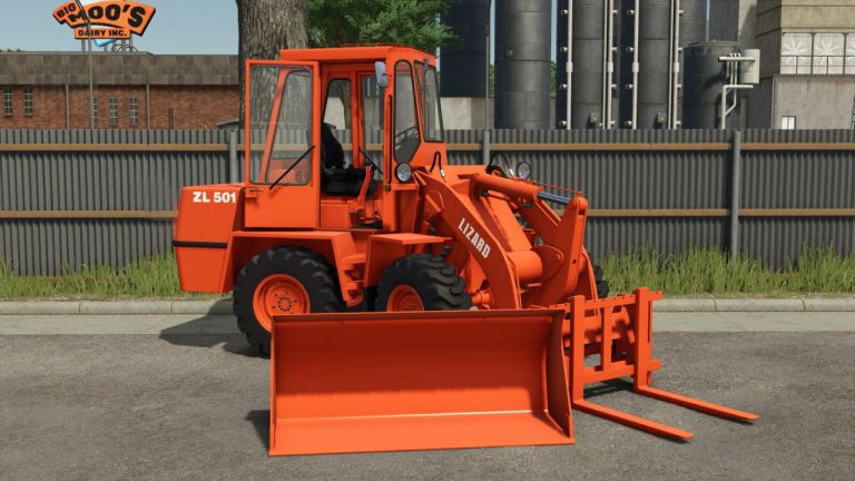 FS25 Lizard ZL501 V1.0.0.2 Mod - Farming Simulator 25