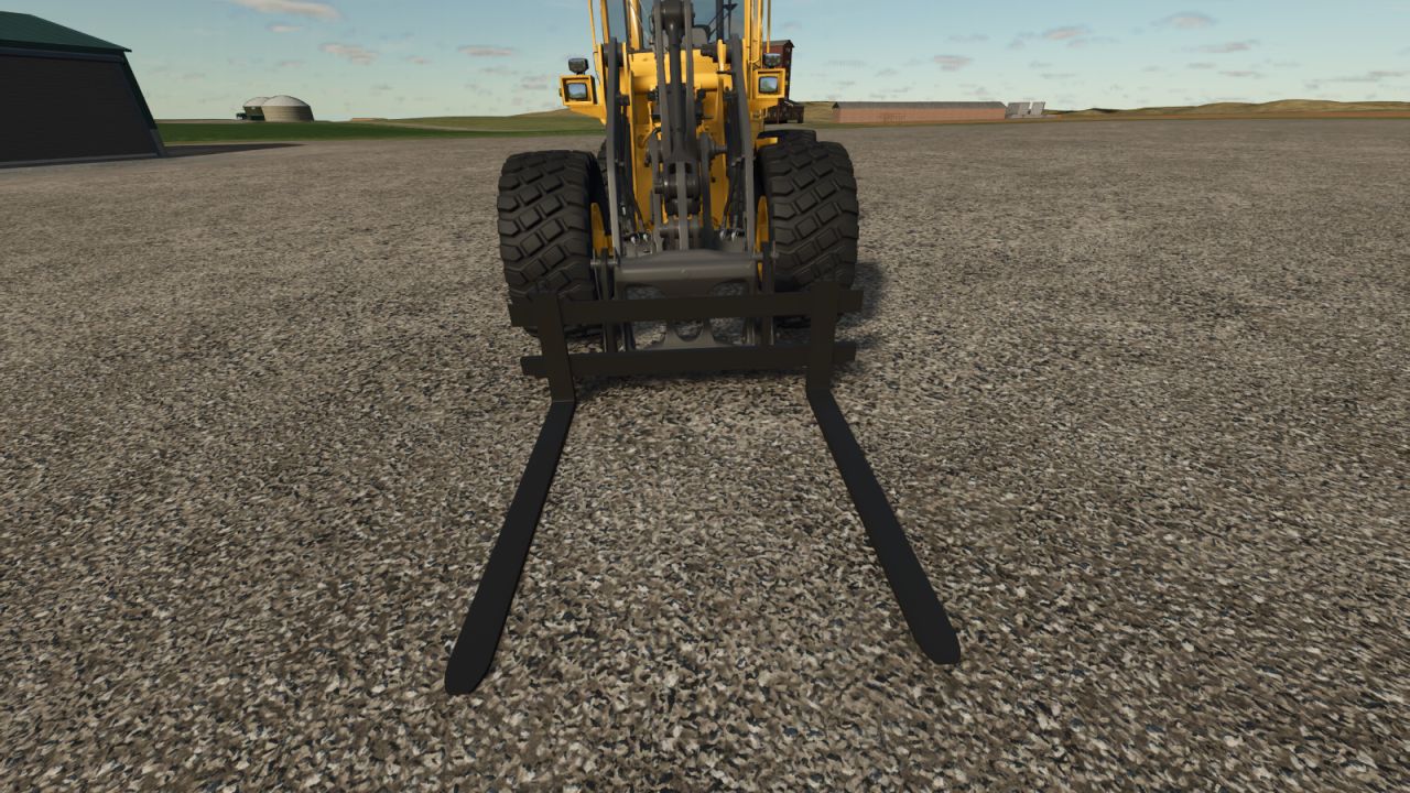 FS25 Longer and Wider Loader Forks V1.0.0.0 Mod - Farming Simulator 25