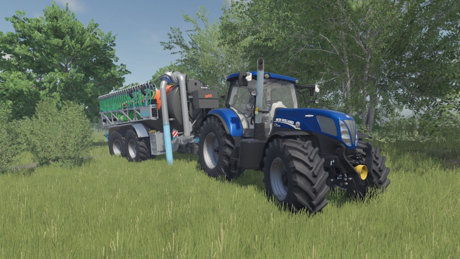 FS25 New Holland T7 V1.0.0.1 Mod - Farming Simulator 25