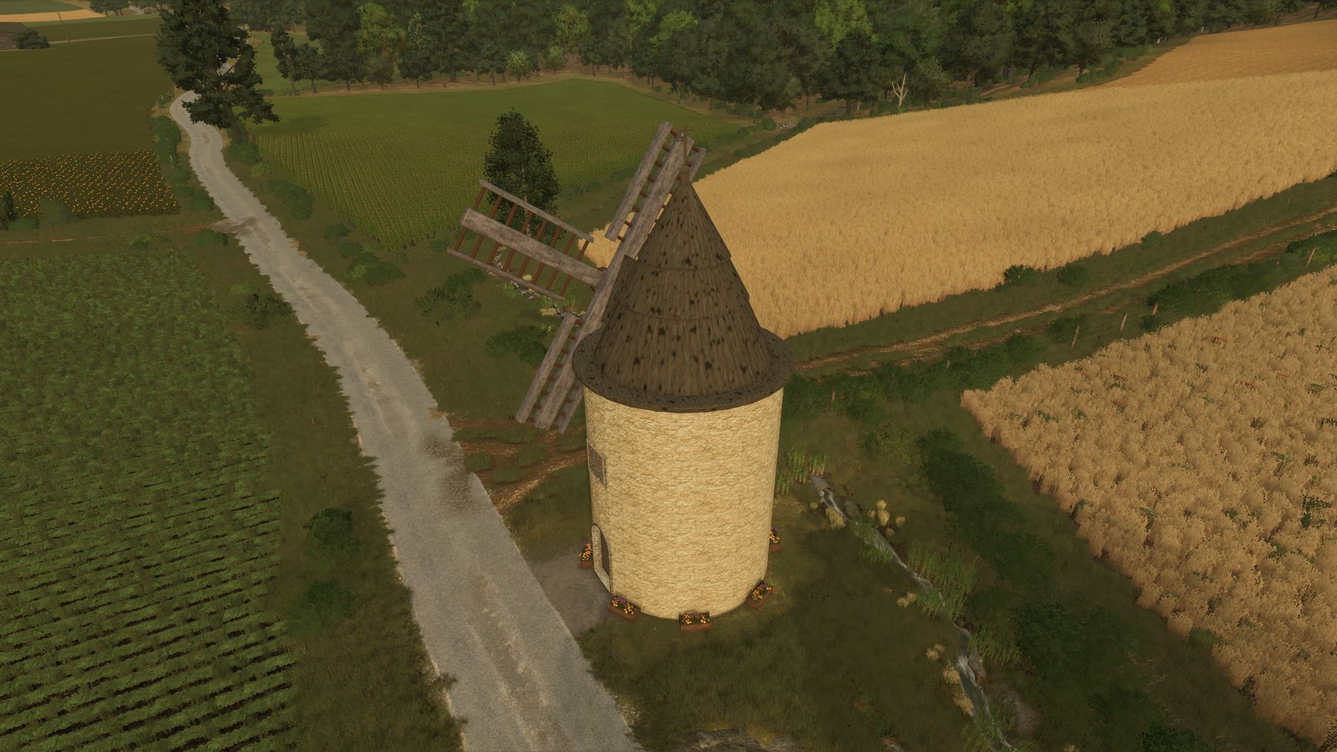 FS25 Old mill V1.0.0.0 Mod - Farming Simulator 25