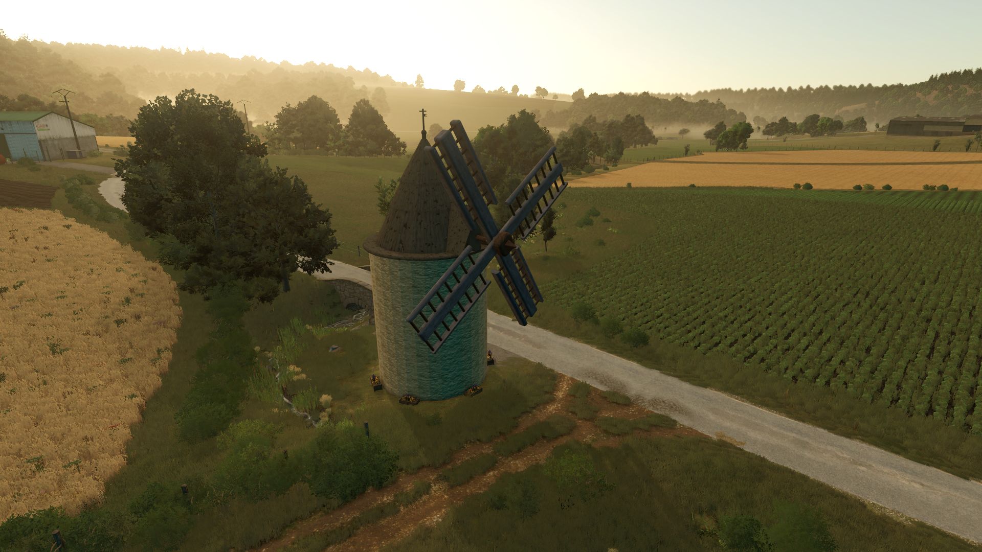 FS25 Old mill V1.0.0.0 Mod - Farming Simulator 25