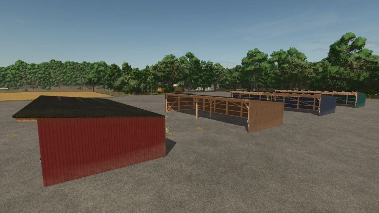 FS25 Pallet And Bale Storage V1.0.0.0 Mod - Farming Simulator 25