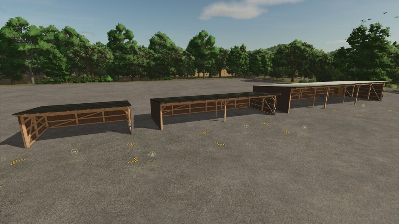 FS25 Pallet And Bale Storage V1.0.0.0 Mod - Farming Simulator 25