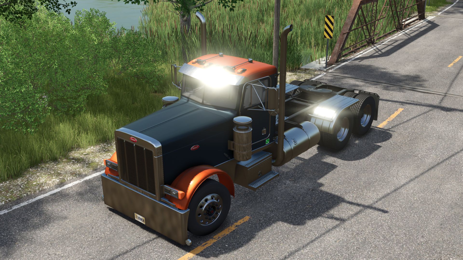 FS25 Peterbilt 379 V1.0.0.0 Mod - Farming Simulator 25