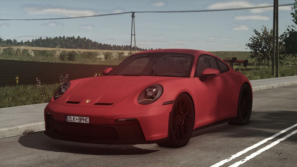 FS25 Porsche Carrera GT3 V1.1.0.1 Mod - Farming Simulator 25