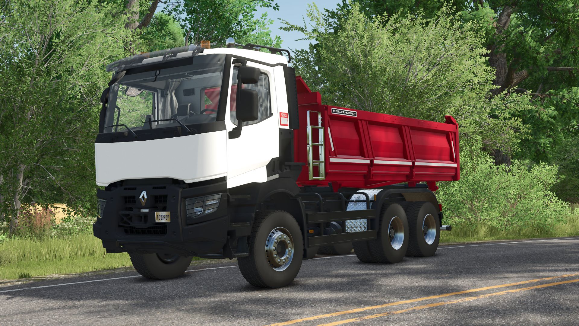FS25 Renault K480 V1.0.0.0 Mod - Farming Simulator 25