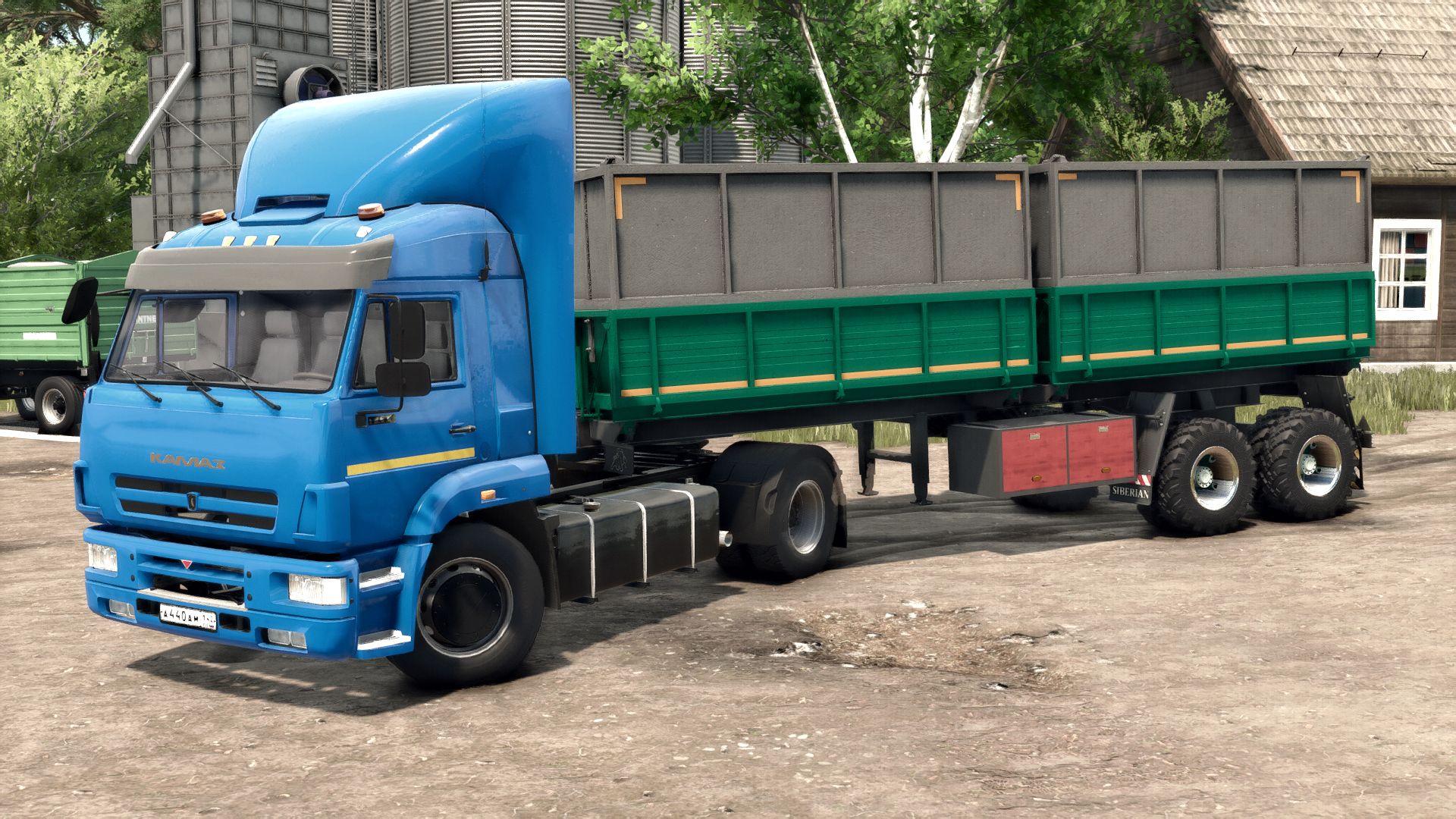 FS25 Semi-trailer MMZ V1.1.0.0 Mod - Farming Simulator 25