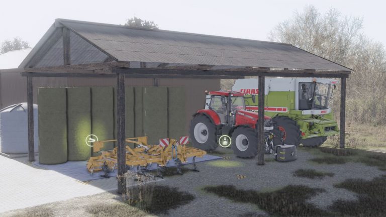 FS25 Shed V1.0.0.0 Mod - Farming Simulator 25