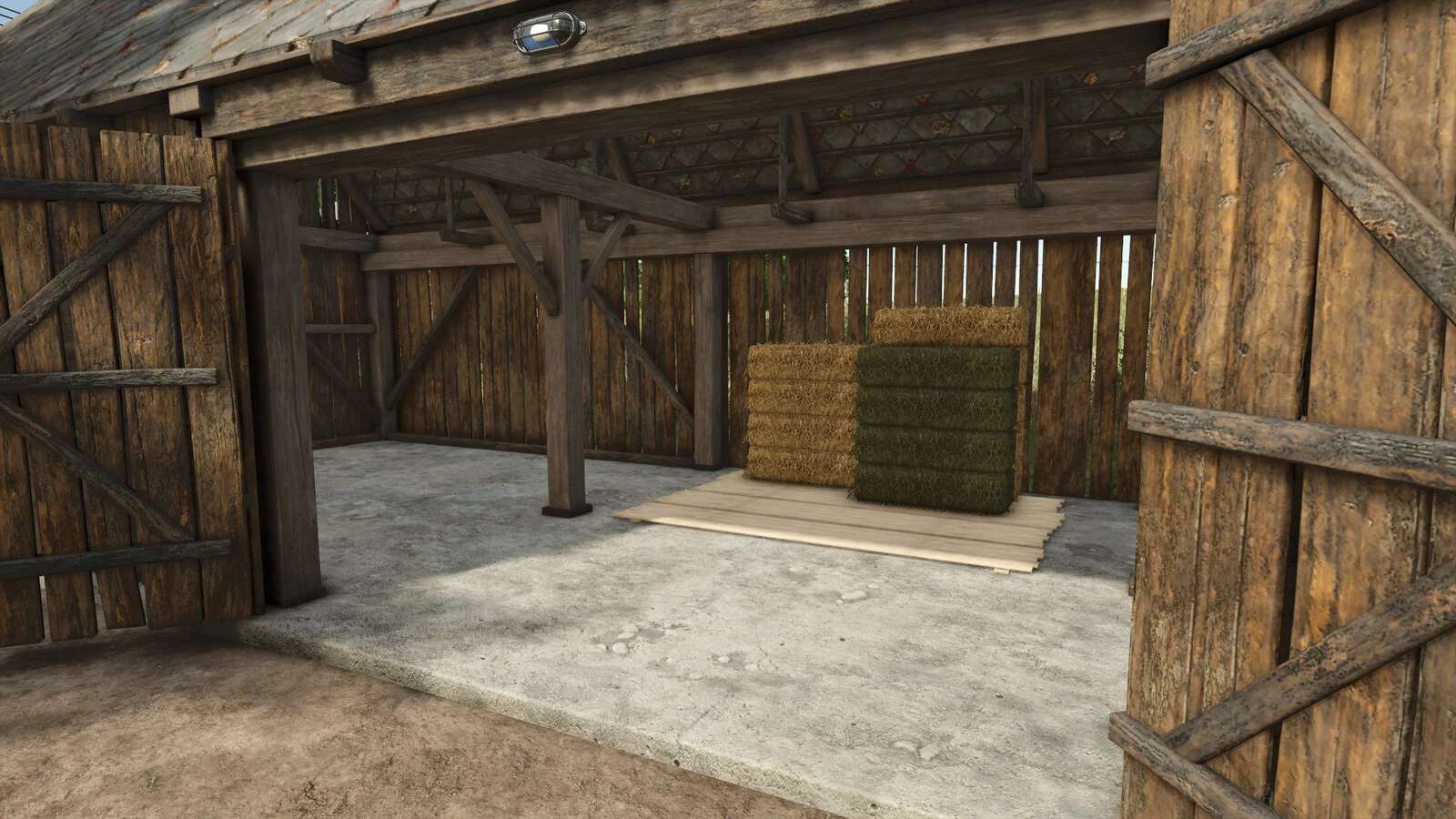 FS25 Small HD Bale Storage v1.0.0.0 Mod - Farming Simulator 25