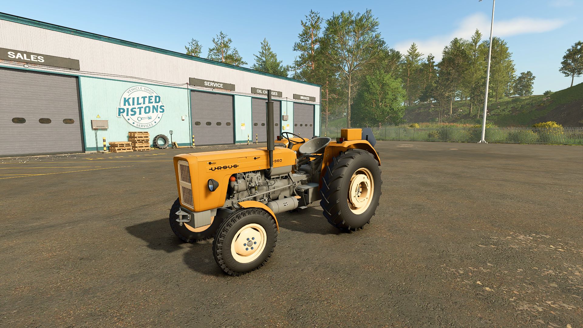 FS25 Ursus C355/360 Pack V1.1.0.1 Mod - Farming Simulator 25
