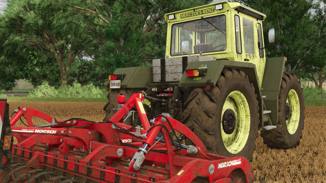 FS25 Weight Pack MB-Trac V1.0.0.0 Mod - Farming Simulator 25