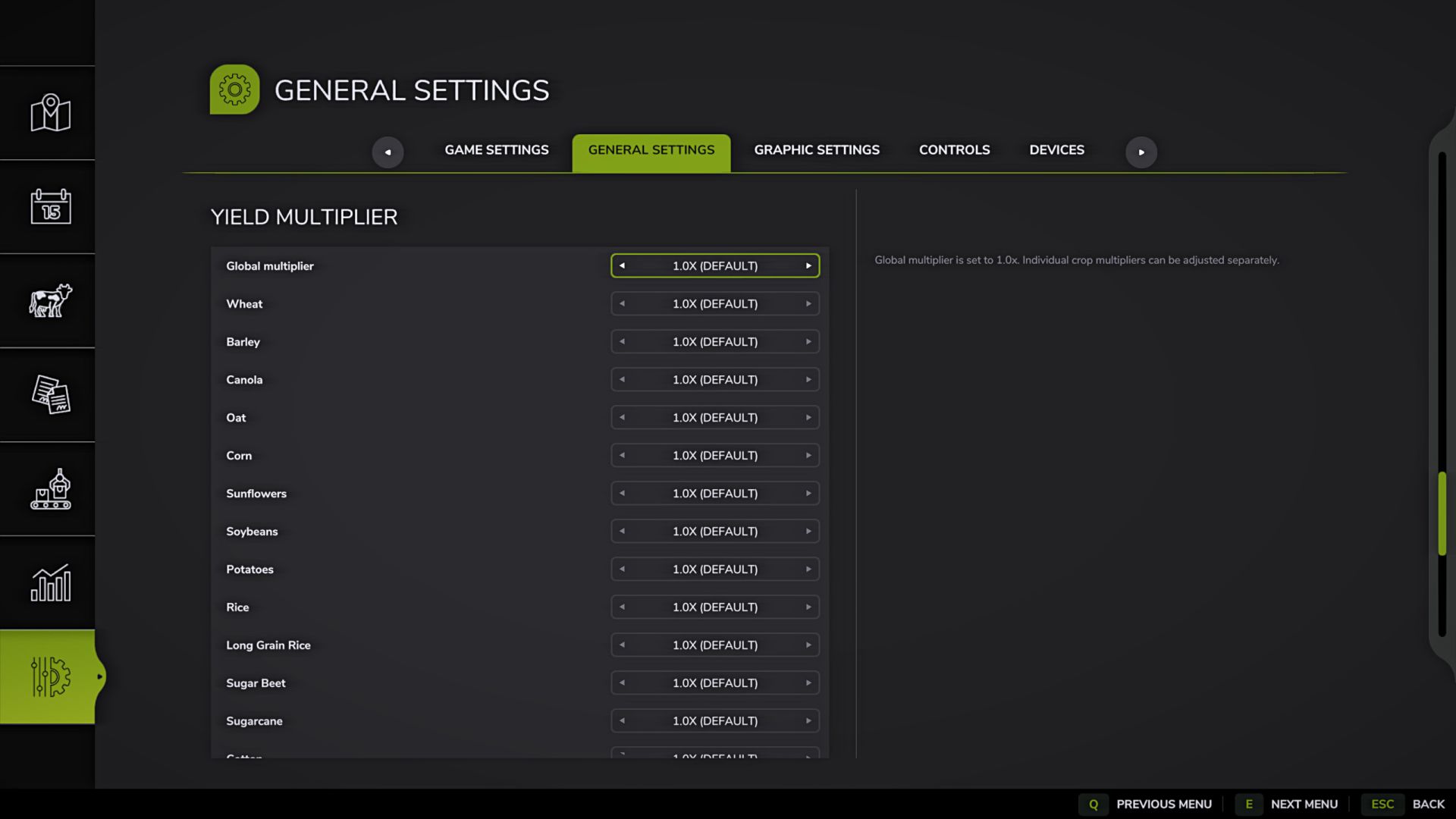 FS25 Yield control V2.0.0.0 Mod - Farming Simulator 25