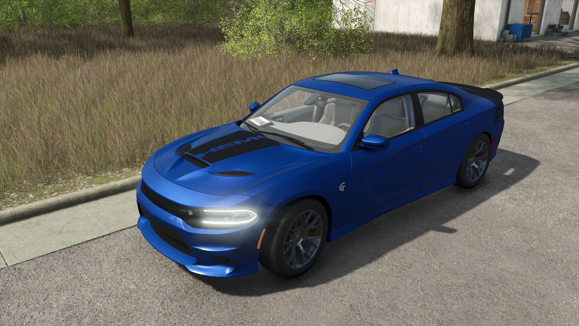 FS25 2015 Dodge Charger V1.1.0.0 Mod - Farming Simulator 25
