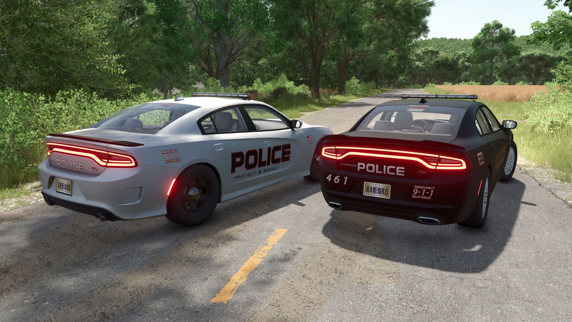 FS25 2015 Dodge Charger V1.1.0.0 Mod - Farming Simulator 25