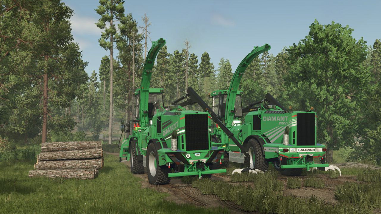 FS25 Albach Diamant 2000 V1.1.0.0 Mod - Farming Simulator 25