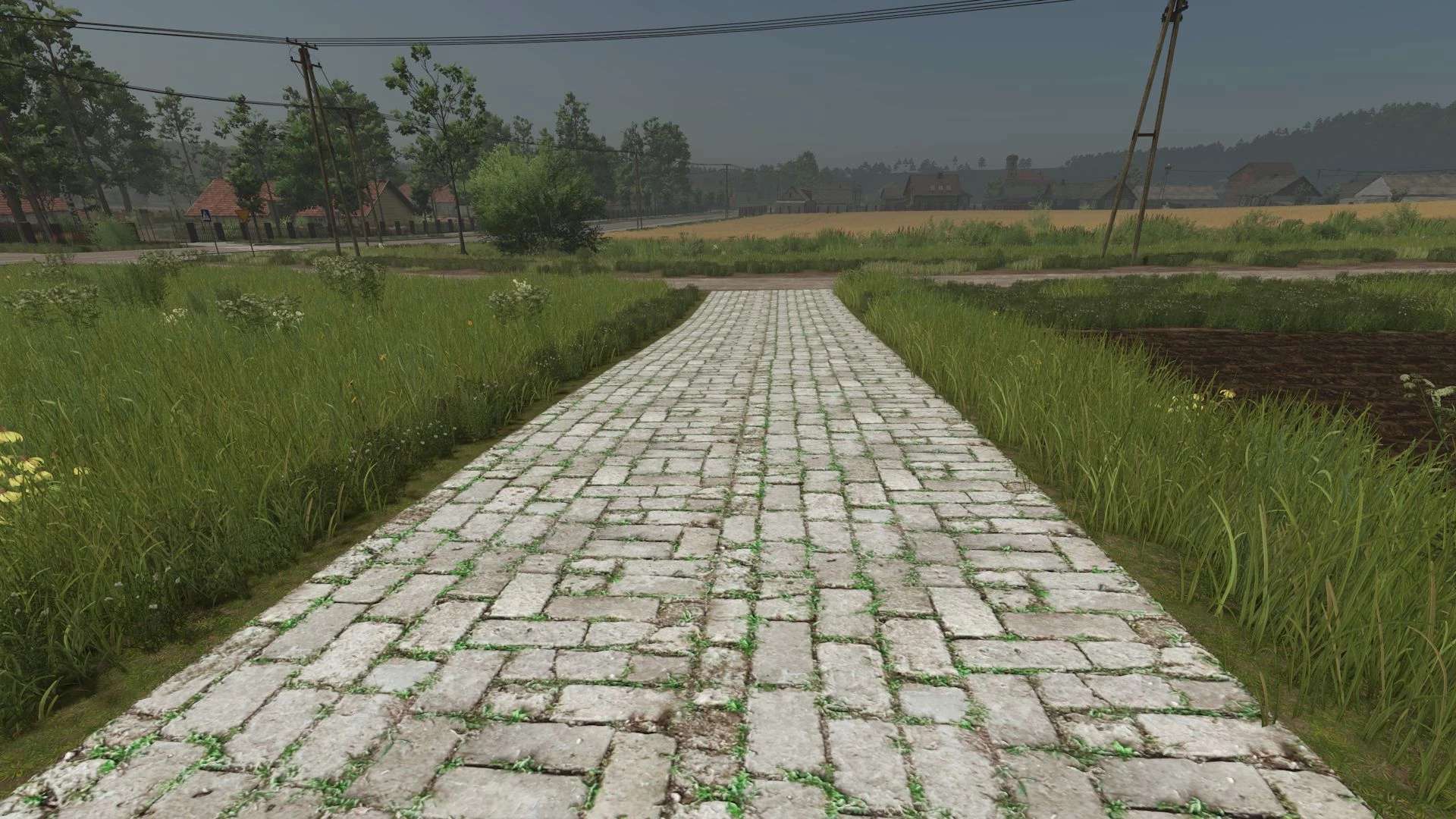 FS25 Asphalt and Paved Roads V1.0.0.2 Mod - Farming Simulator 25