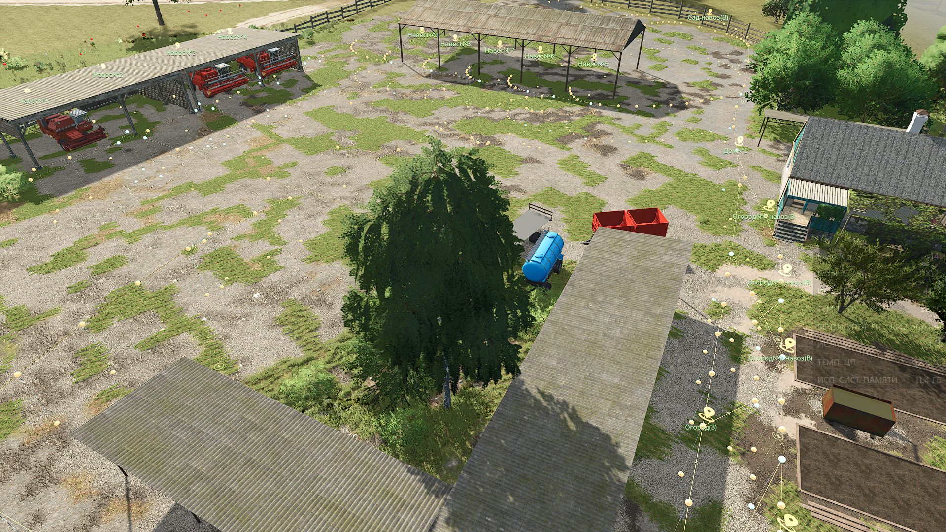 FS25 Autodrive Sursky region V1.0.0.1 Mod - Farming Simulator 25