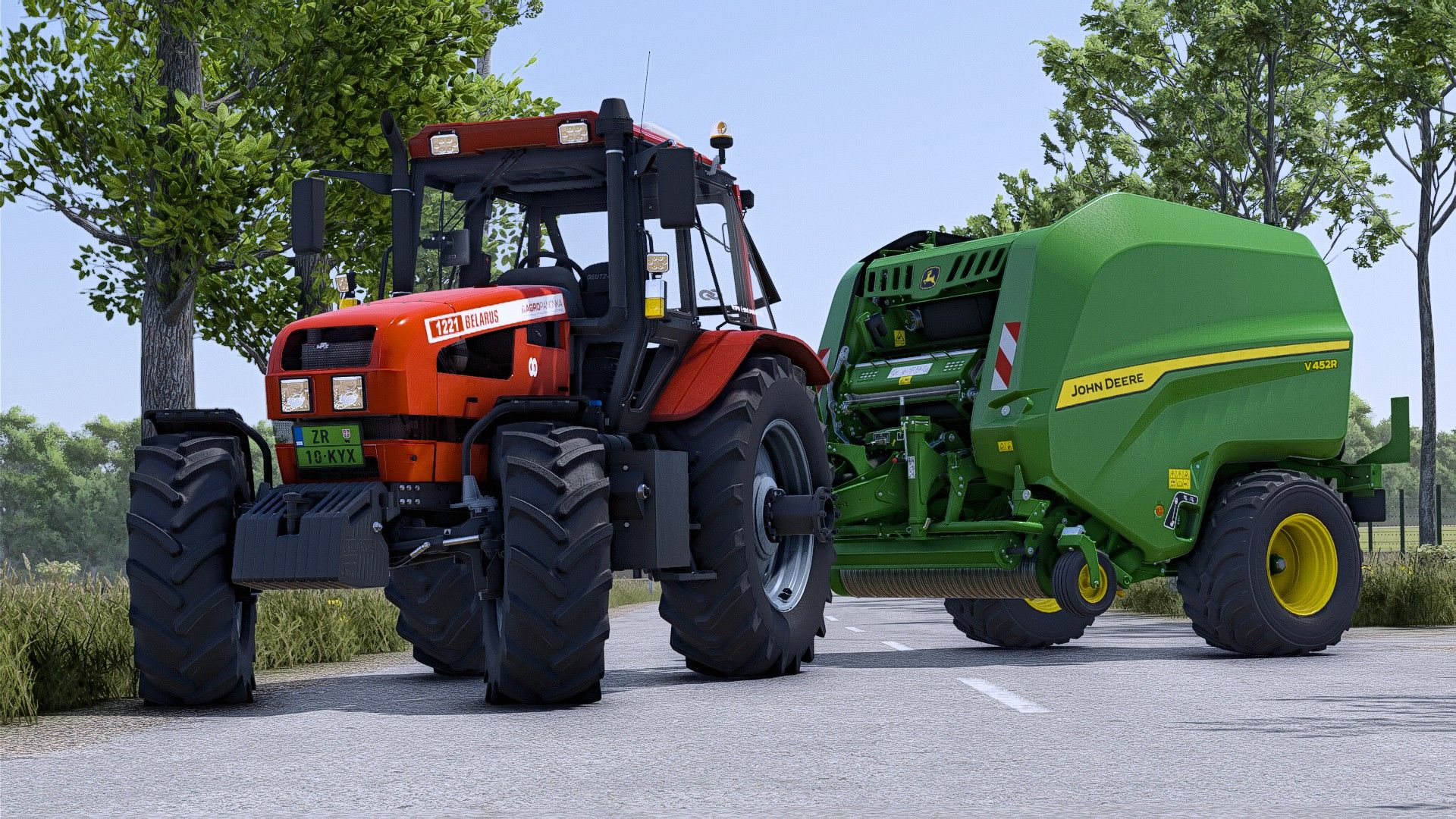 FS25 Belarus 1221.4 Agropanonka V1.0.0.0 Mod - Farming Simulator 25
