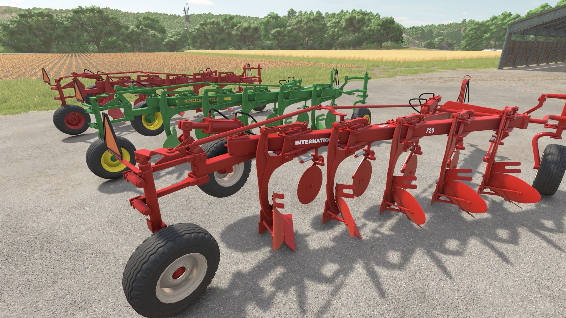 FS25 Case IH 720 (5 Bottom Plow) V1.0.0.0 Mod - Farming Simulator 25
