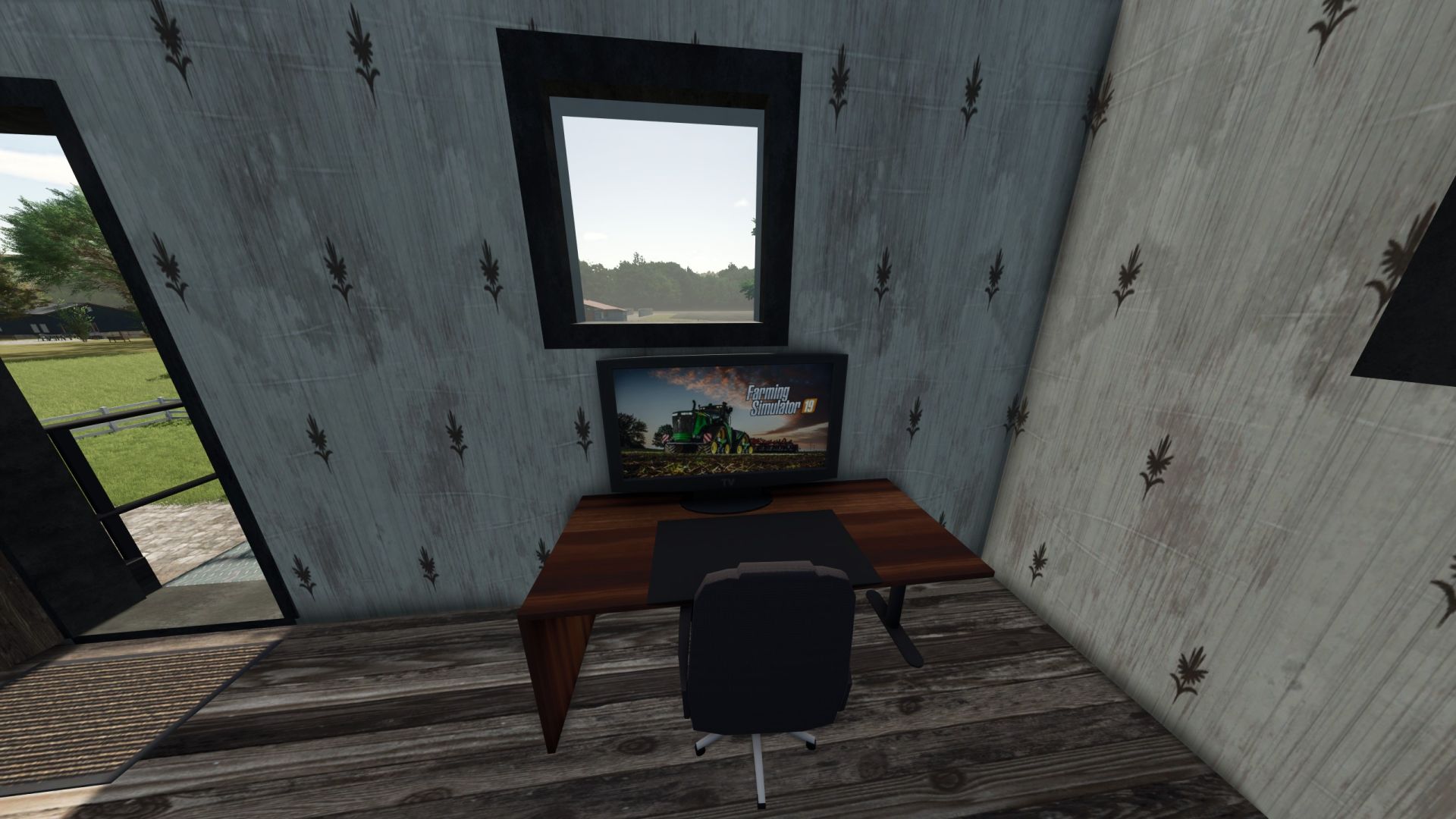 FS25 Container office V1.0.0.0 Mod - Farming Simulator 25