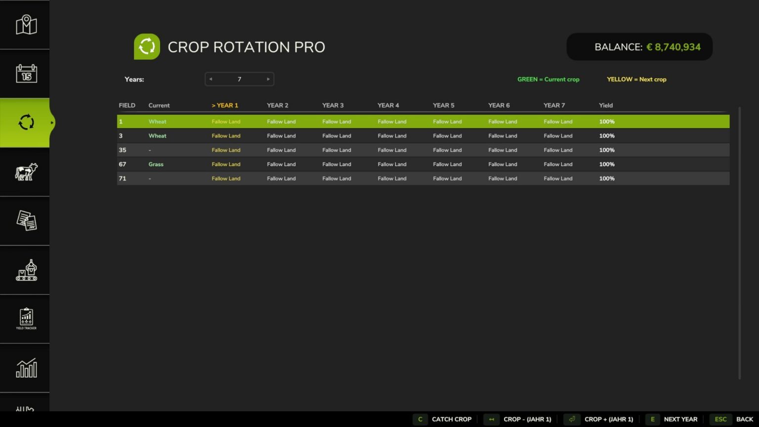 FS25 Crop Rotation Pro V1.0.2.2 Mod - Farming Simulator 25