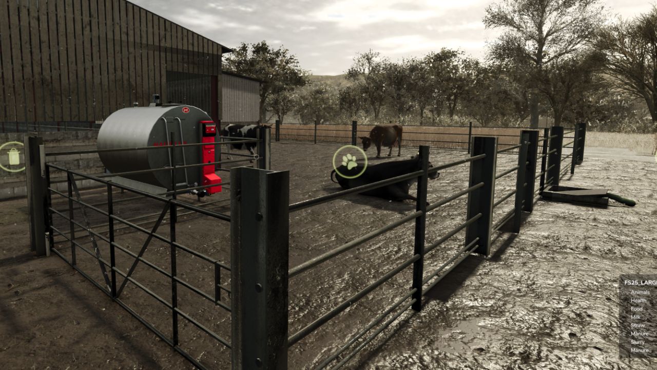 FS25 Dairy cattle barn with cubicles V2.0.0.0 Mod - Farming Simulator 25