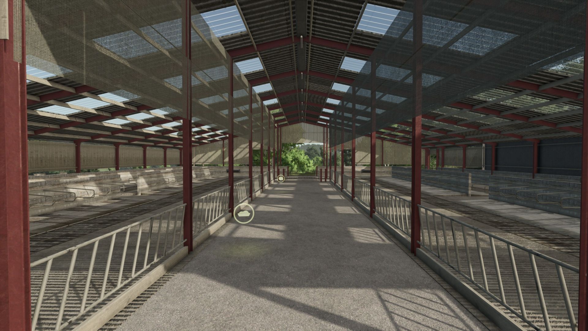 FS25 Dairy cattle barn with cubicles V2.0.0.0 Mod - Farming Simulator 25