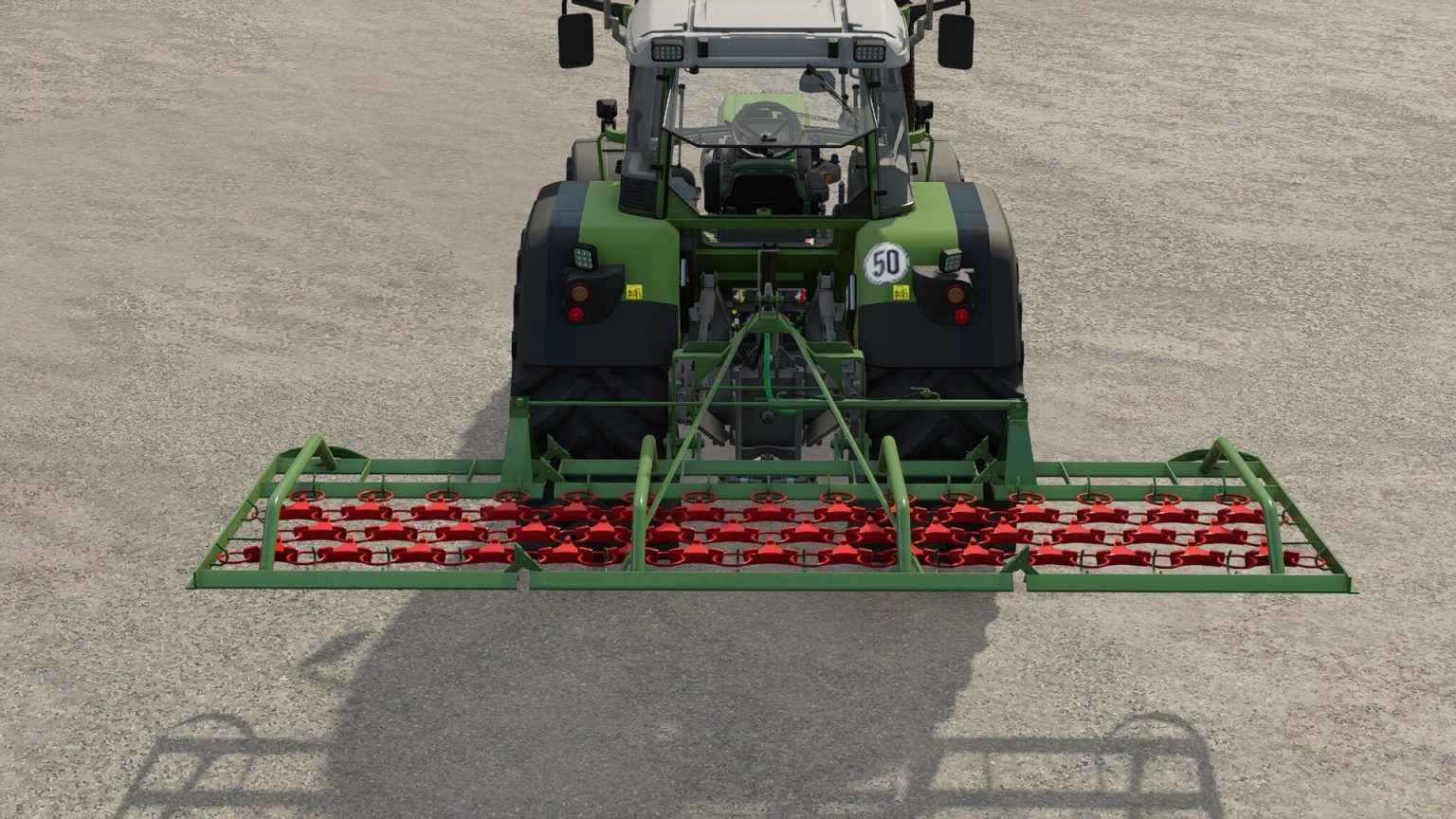FS25 Düvelsdorf meadow harrow v1.0.0.0 Mod - Farming Simulator 25